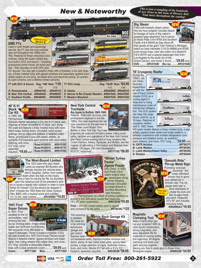 Historic Rail Online Catalog