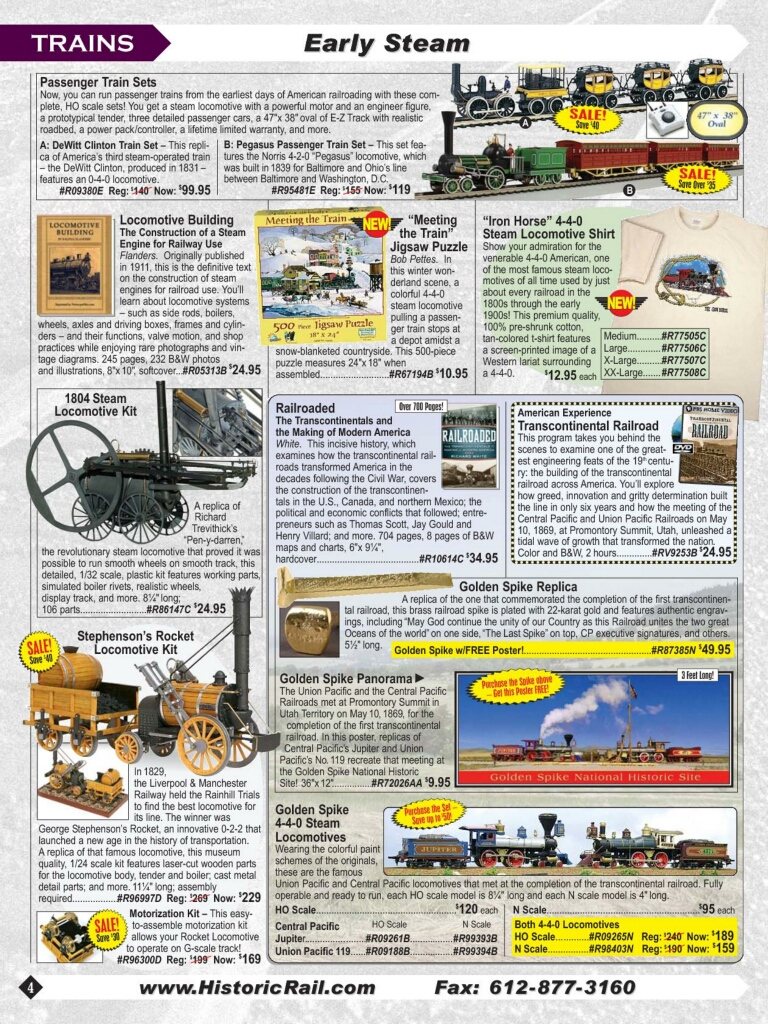 Historic Rail Online Catalog